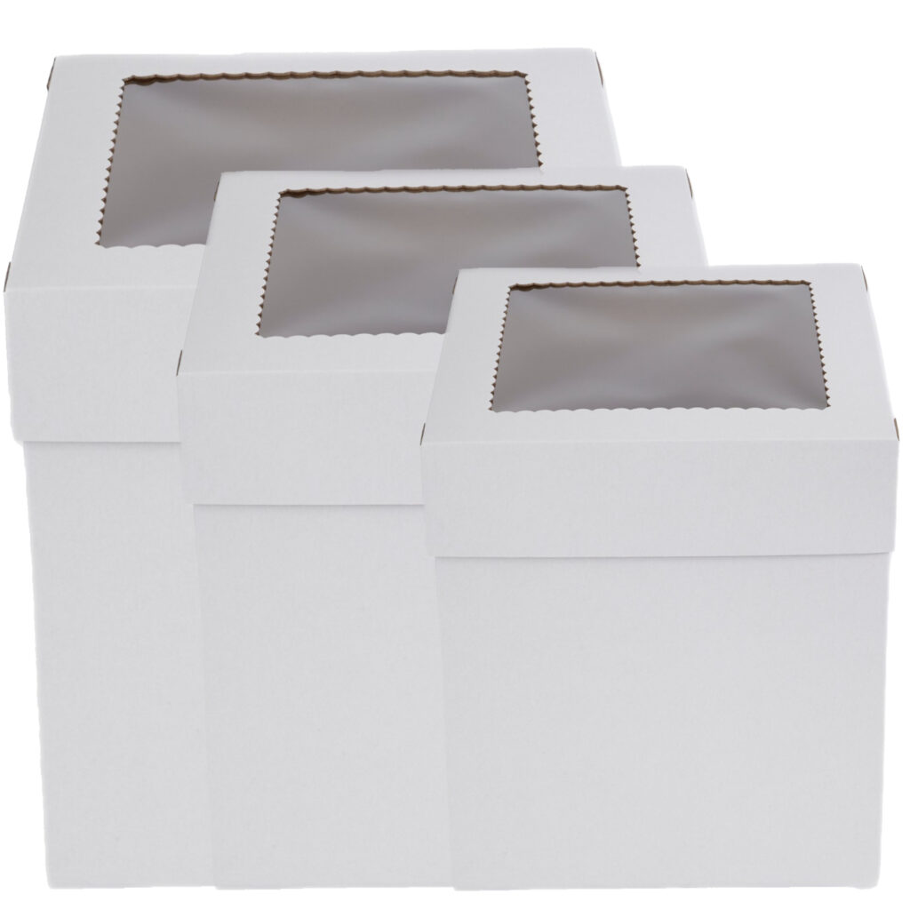 ESZ-TALL CAKE BOX WITH WINDOW – Easysweetz.com